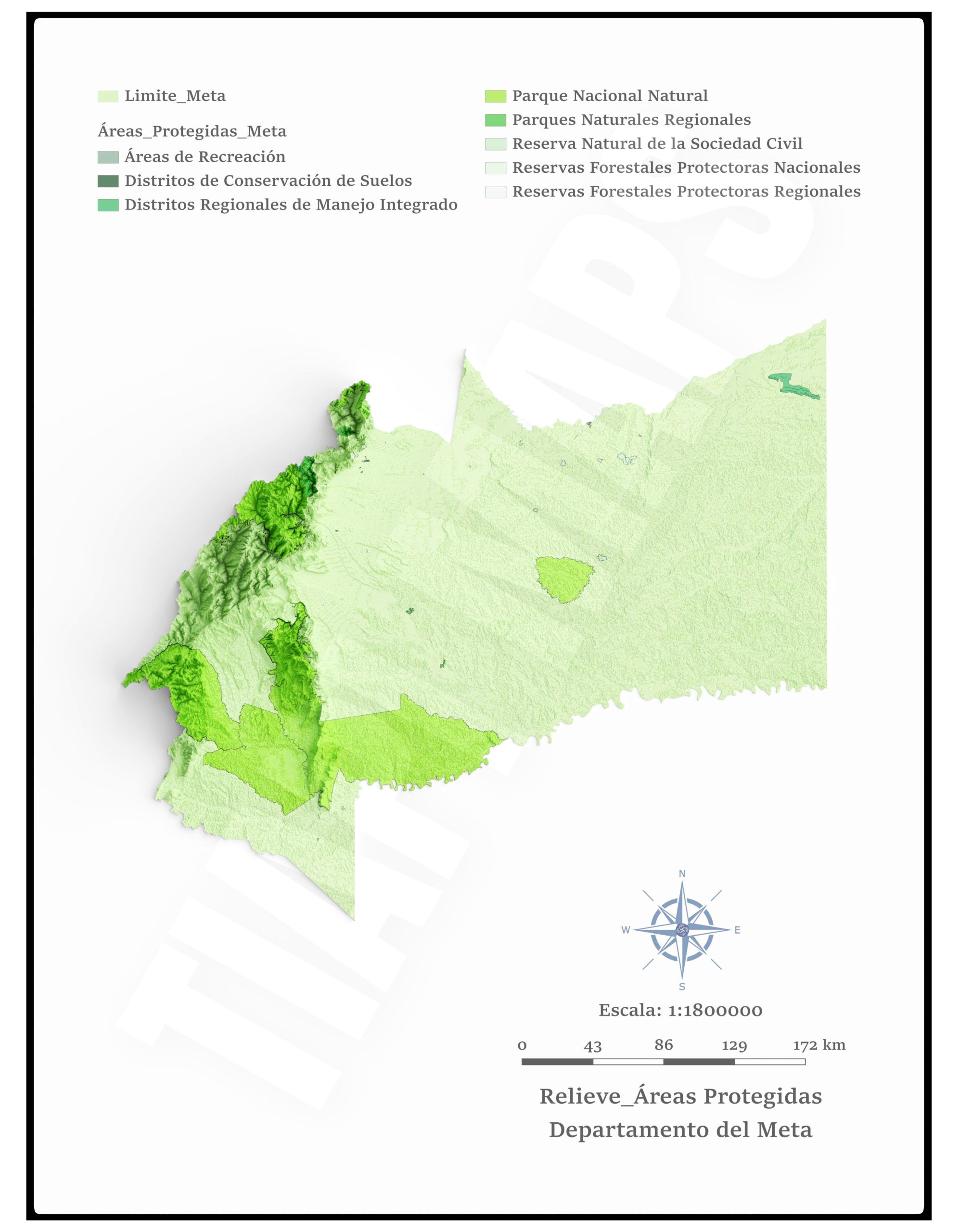 Mapa Artístico – Meta Áreas Protegidas – TIAPI SAS